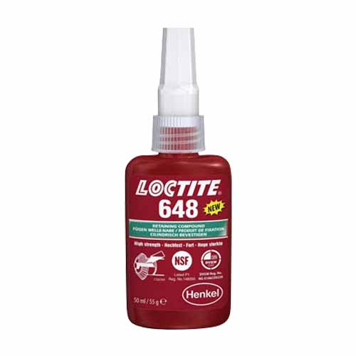 Loctite 648 Retaining Compound (50 ml)