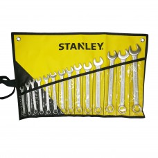 Stanley Slimline 14 Piece Combination Wrench Set 8-24 mm